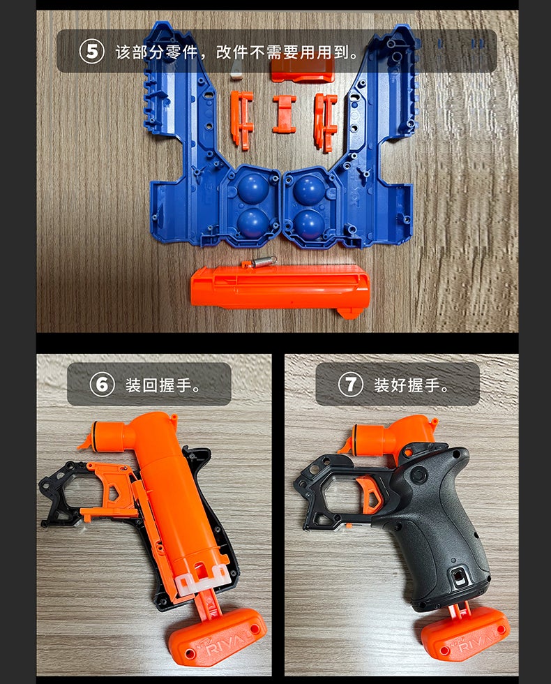 Worker Knockout Mag load conversion Kit (Short dart) | FoamworkAdelaide